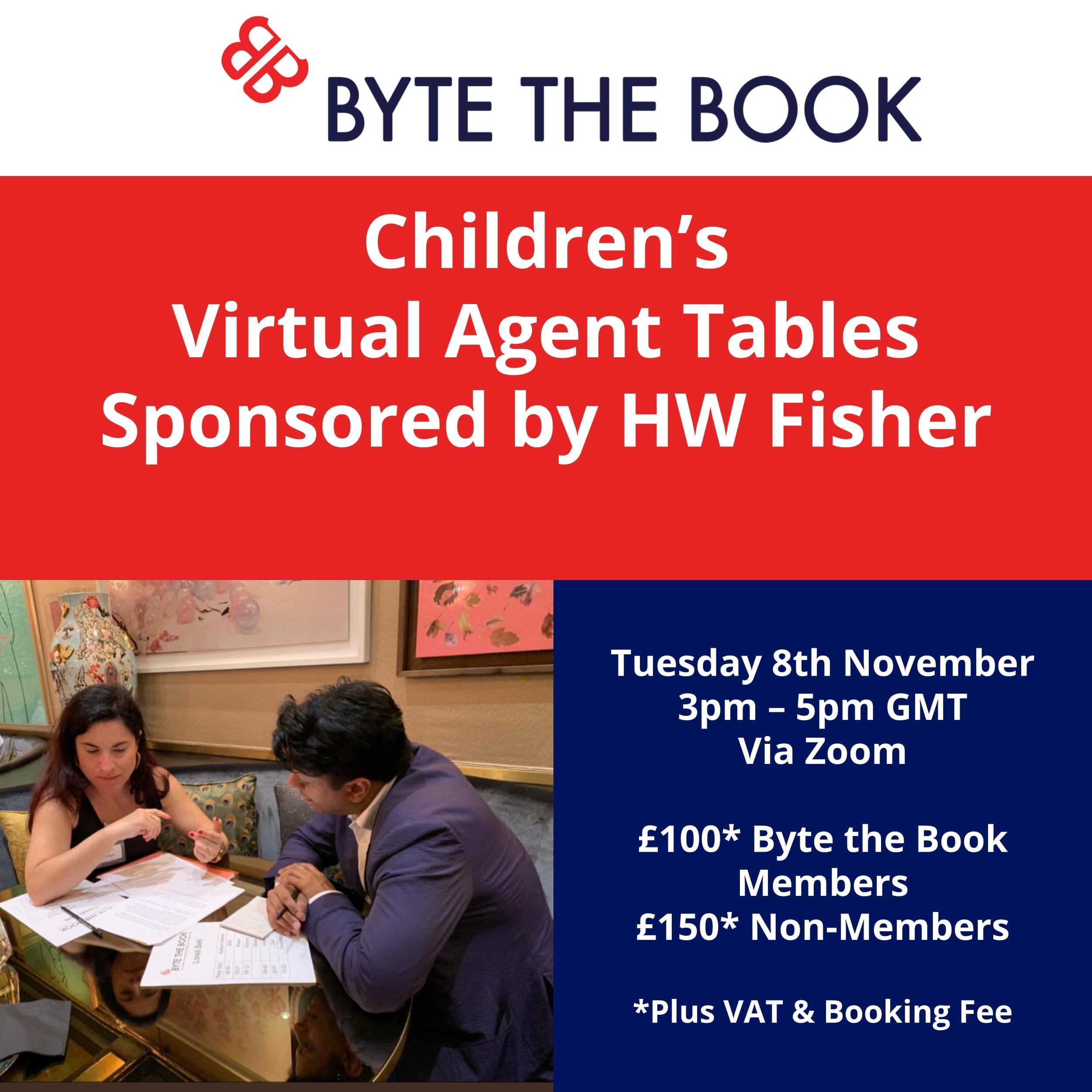 Children's Agent Tables - November 2022 - Byte The Book