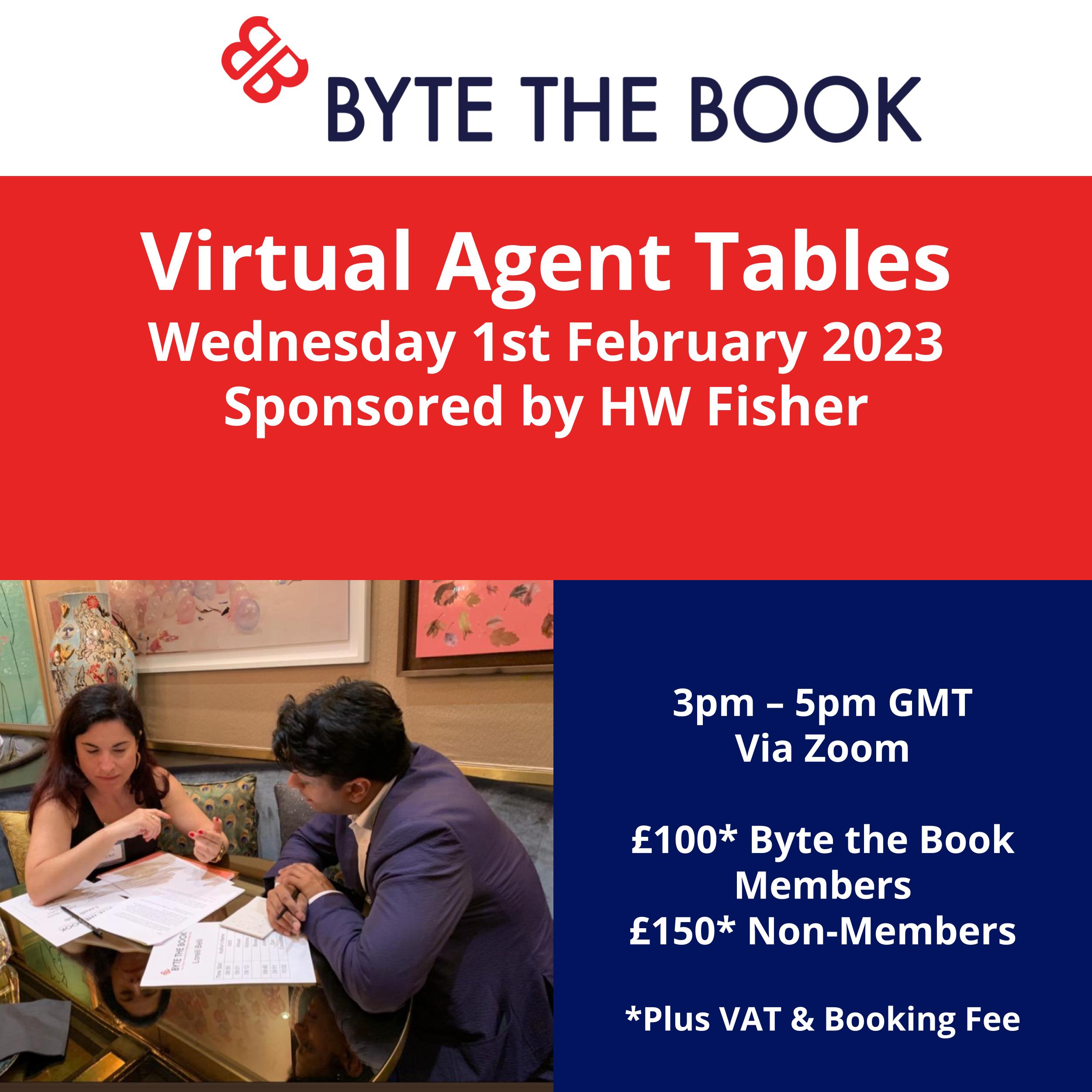 Agent Tables (February 2023) - Byte The Book