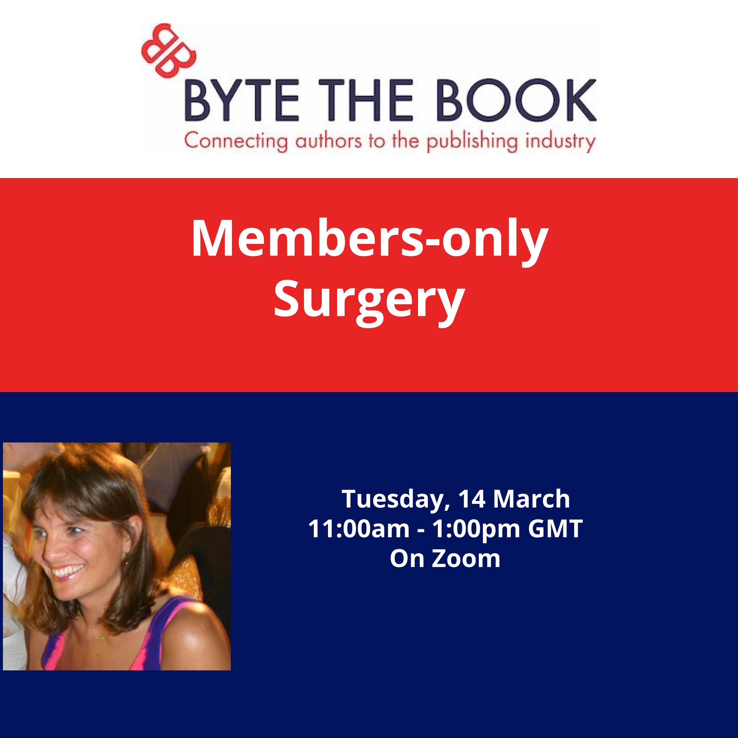 Members' Surgery - March - Byte The Book