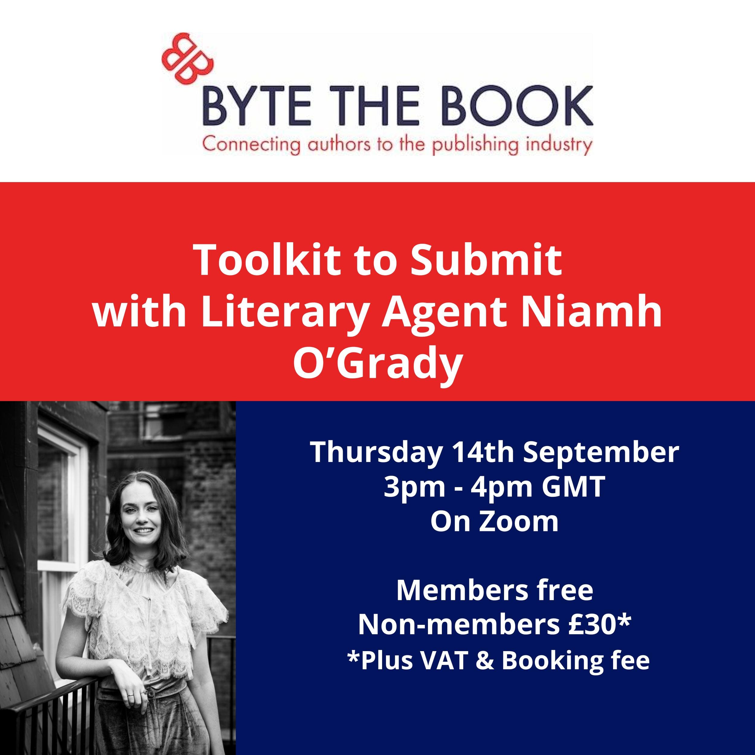 Toolkit to Submit with Literary Agent Niamh O'Grady - Byte The Book